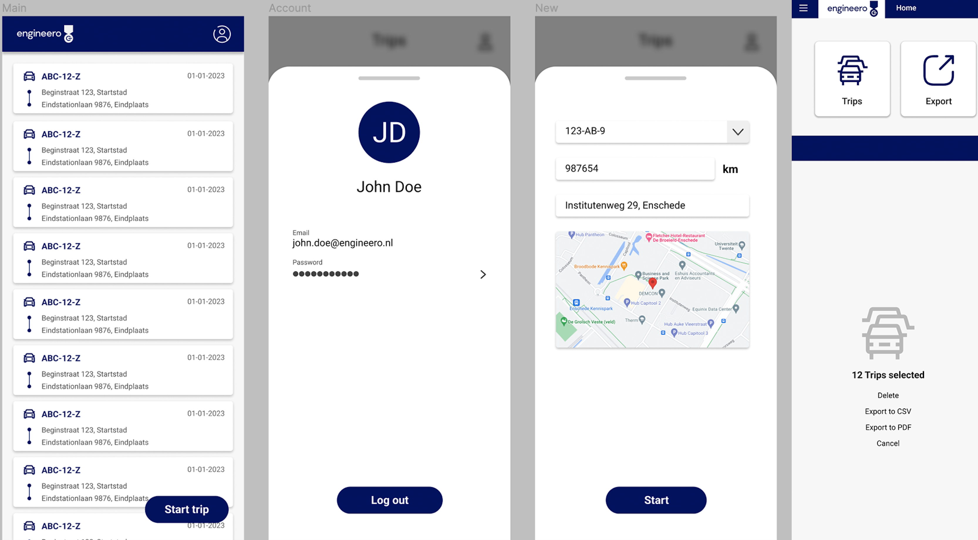 Engineero | KM Registratie App | Kennisproject